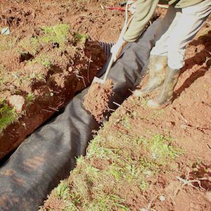 Sustainable water management, leachfields, trench arches, soil ...